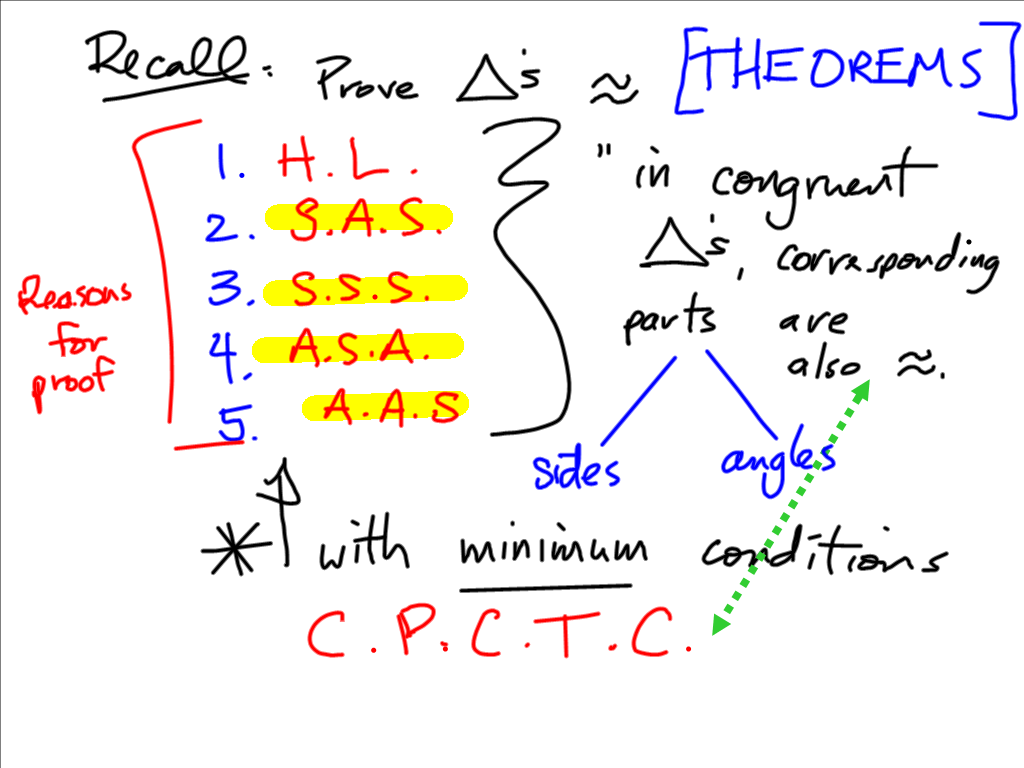 Grade 11 Applied Aardvark Math: Two-column geometric formal proof