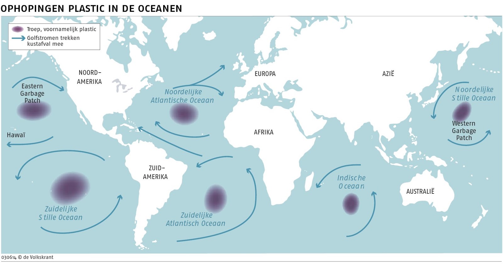 .: Pływające po Pacyfiku kupy śmieci narosły do wielkości stanu Queensland