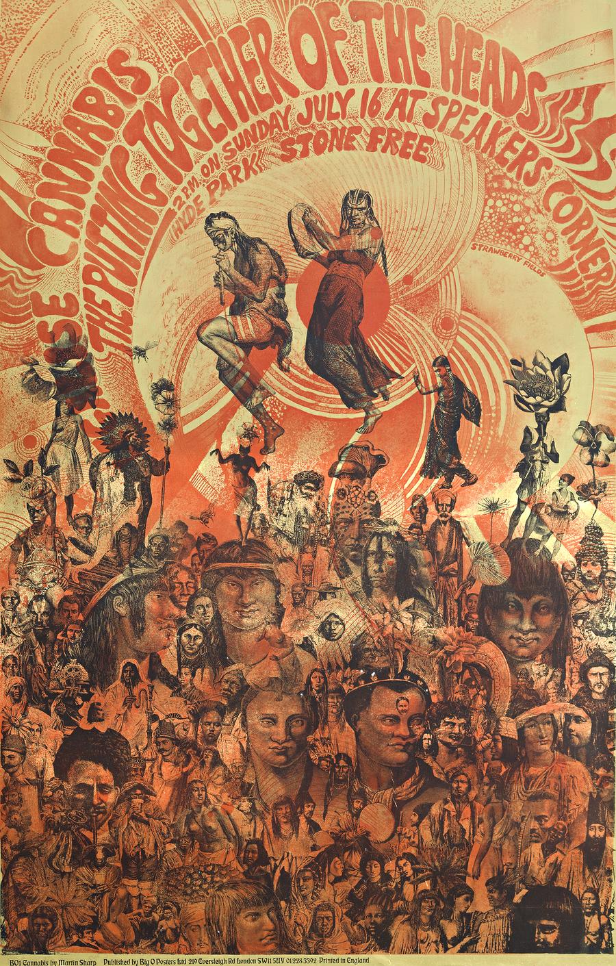 Martin Sharp's poster 1967