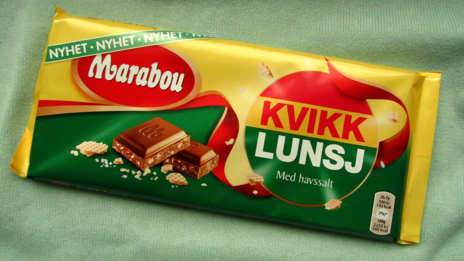 Karkkiblogi: Marabou Kvikk Lunsj