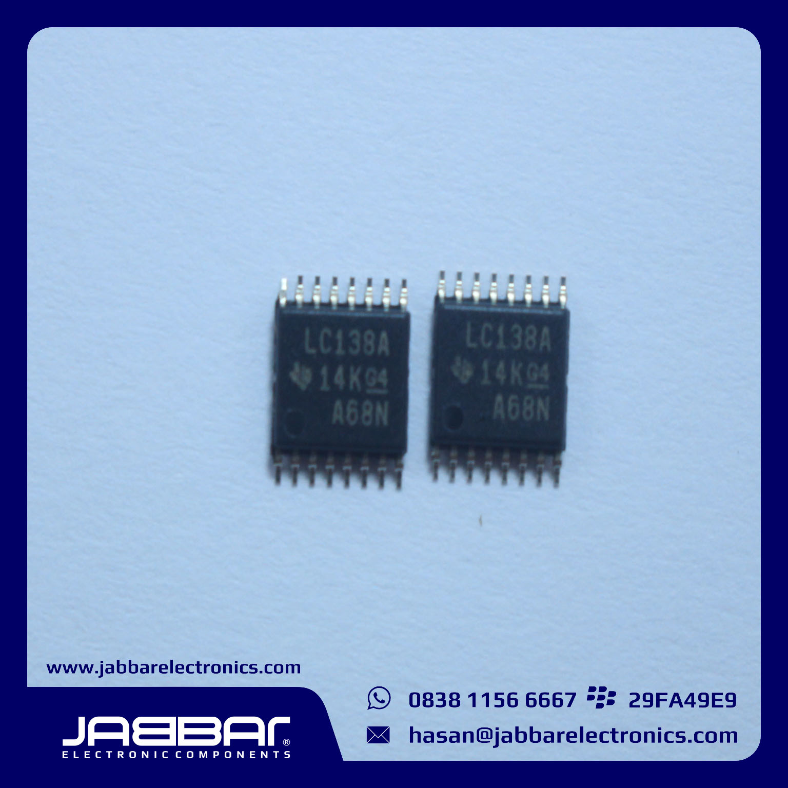 jual IC LC138A terlengkap dan termurah ~ Toko Komponen Elektronika Online