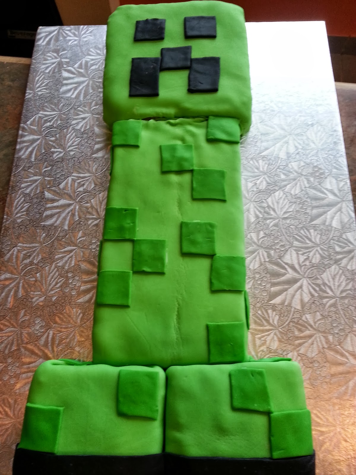 Les douceurs de genny: GÂTEAU MINECRAFT