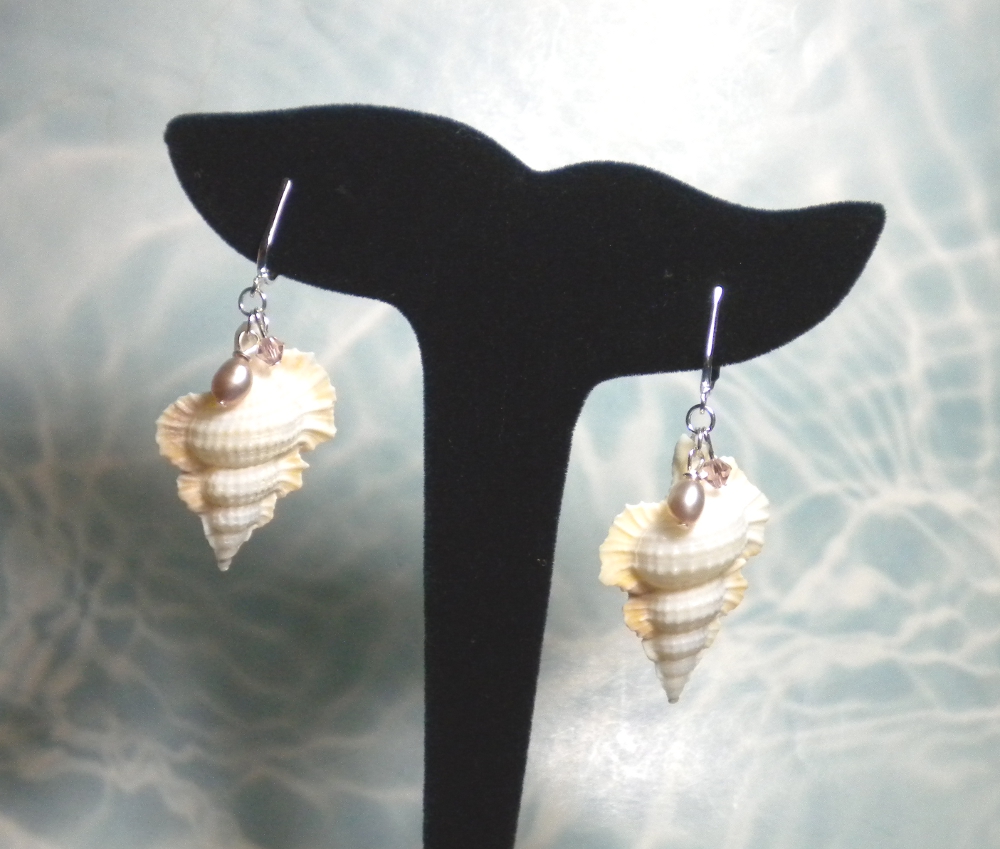 Del's Shells: New Seashell Earrings