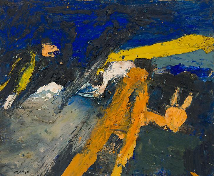 George McNeil | Abstract expressionist painter | Tutt'Art@ | Pittura ...