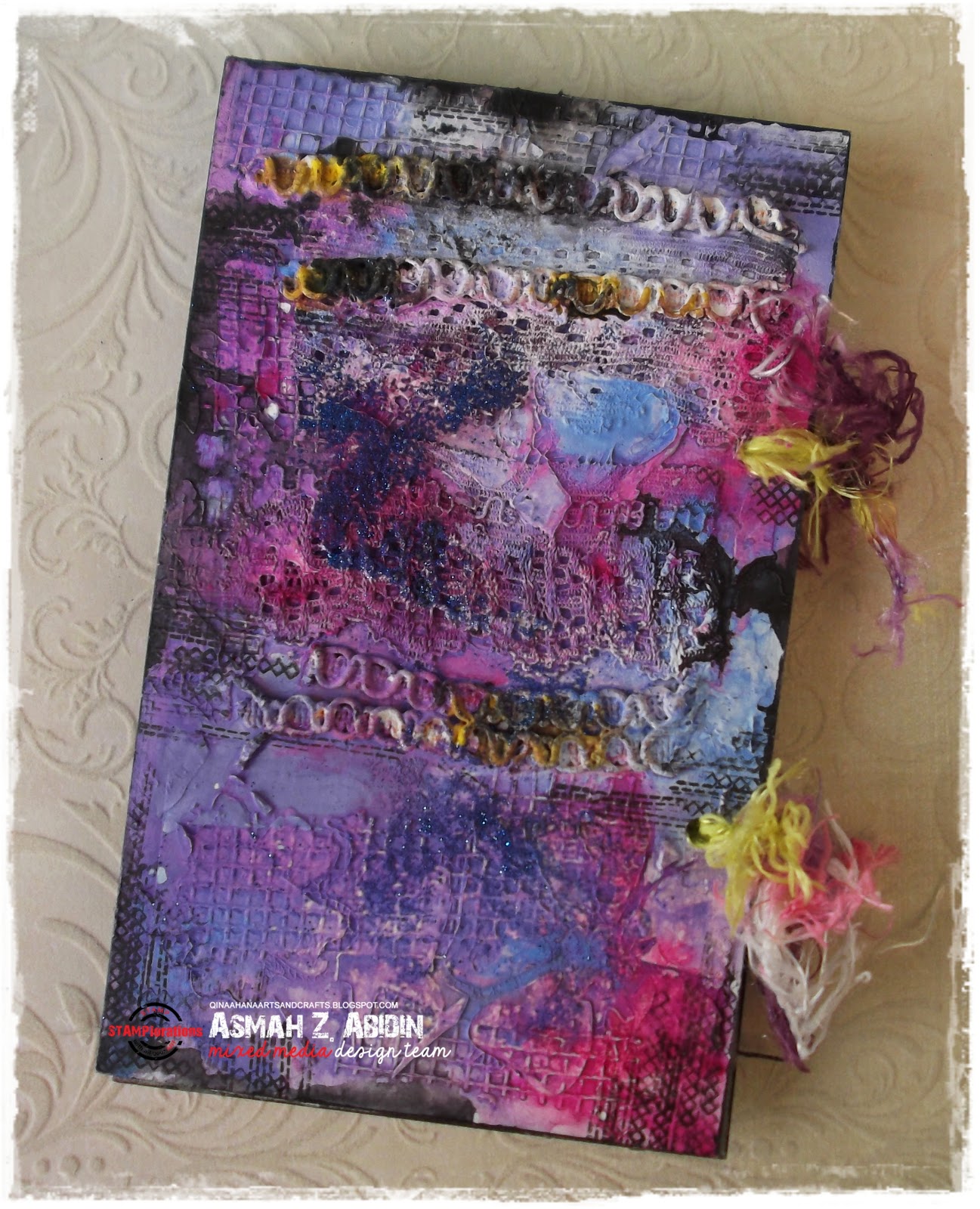 ARTplorations: MINI ALBUM COVERS tutorial by Asmah