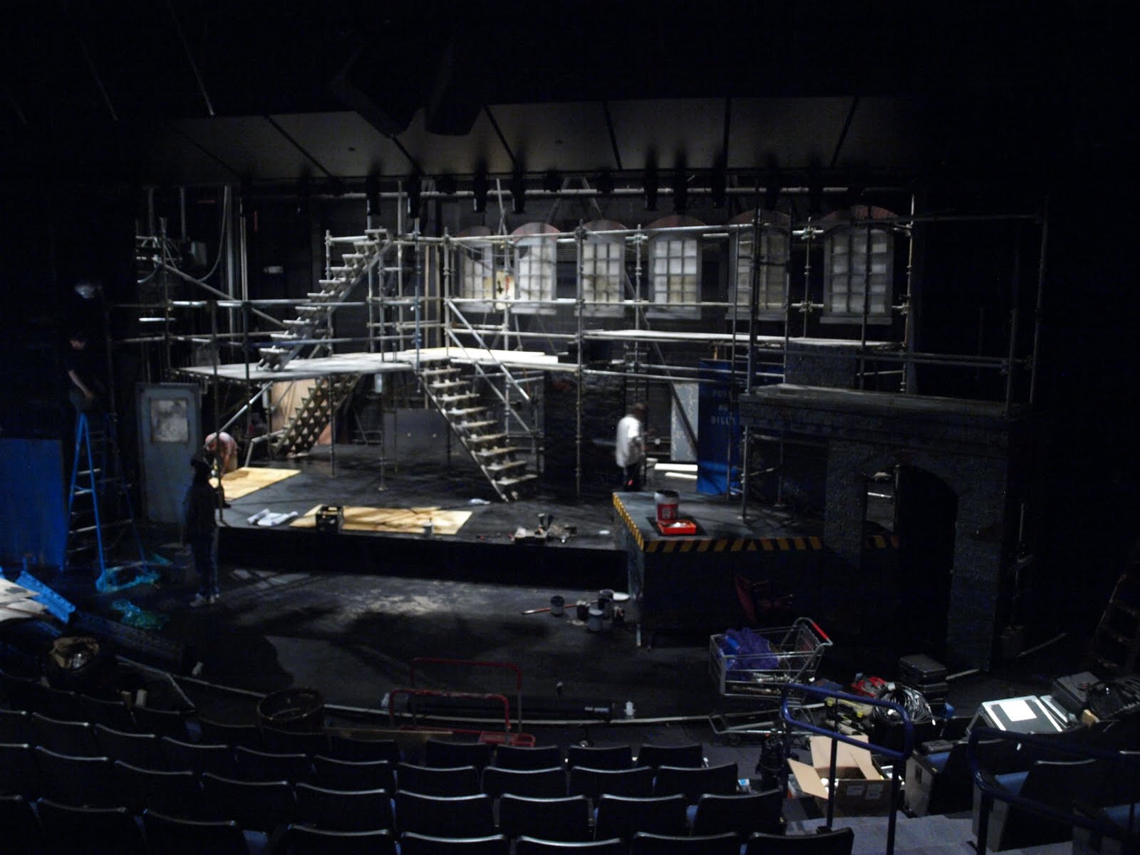 Backstage @ New Rep: RENT: The Set is Here!