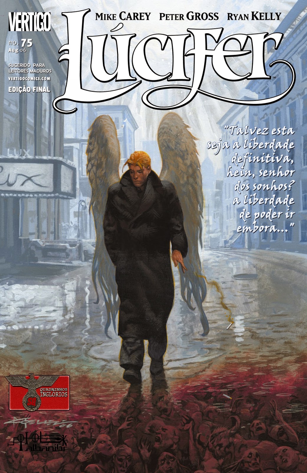 Quadrinhos Inglórios: Lúcifer #75 [ÚLTIMA EDIÇÃO!]
