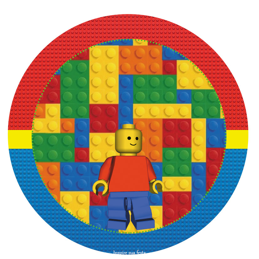 Fiesta de Lego: Toppers y Etiquetas para Candy Bar para Imprimir Gratis ...