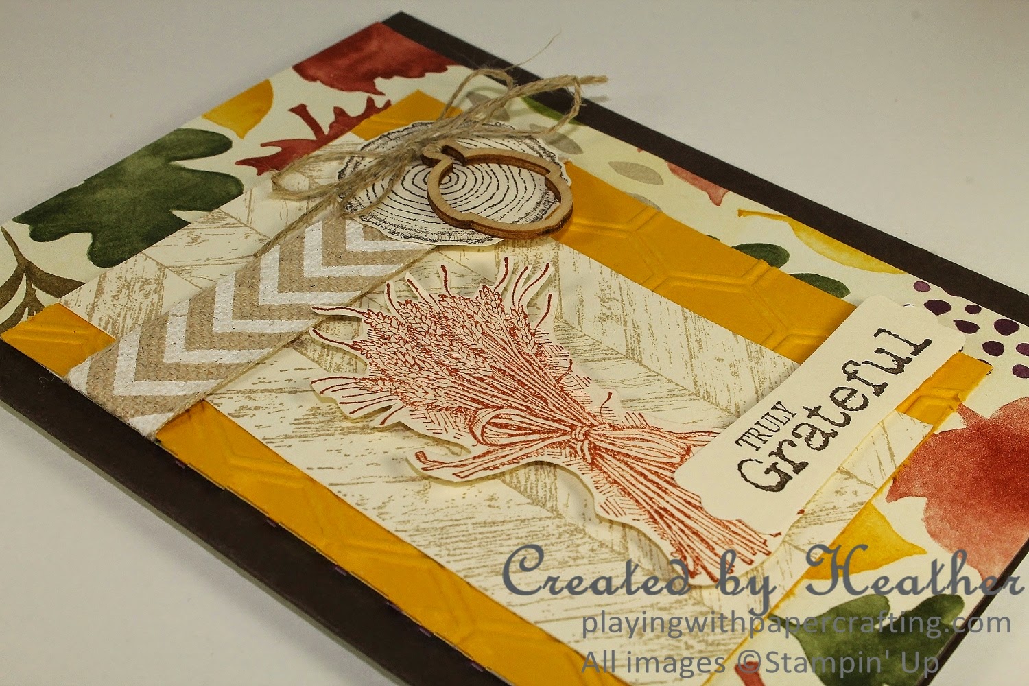 Playing with Papercrafting: Truly Grateful