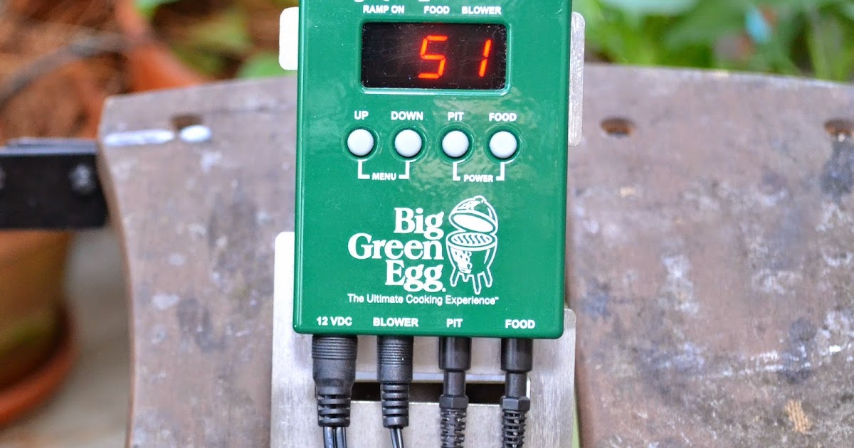 Weekend Food Project: Big Green Egg DigiQ DX2