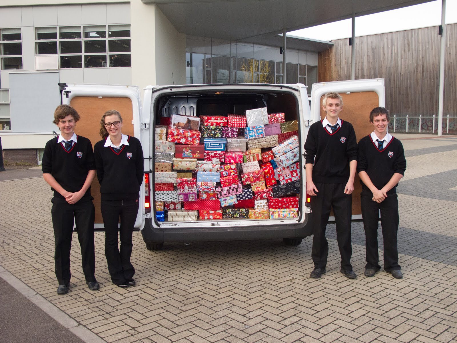Eco-Schools at Cowbridge Comprehensive School : Operation Christmas Child