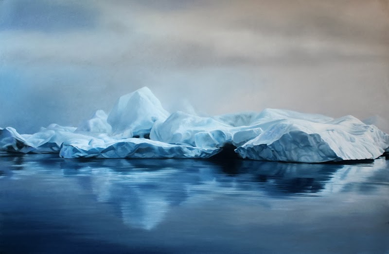 astelvio: Breathtaking Iceberg Drawings by Zaria Forman