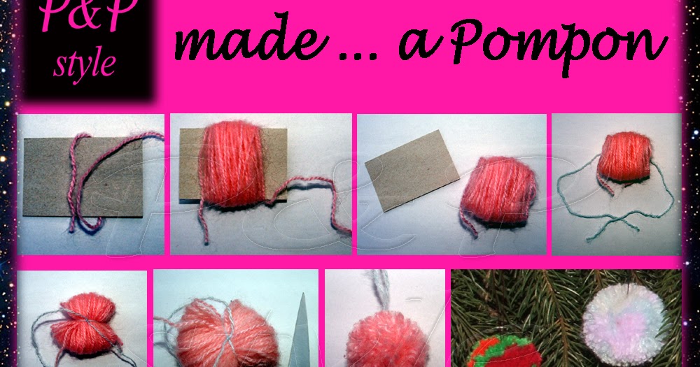 P & P style: P&P style made... a Pompon
