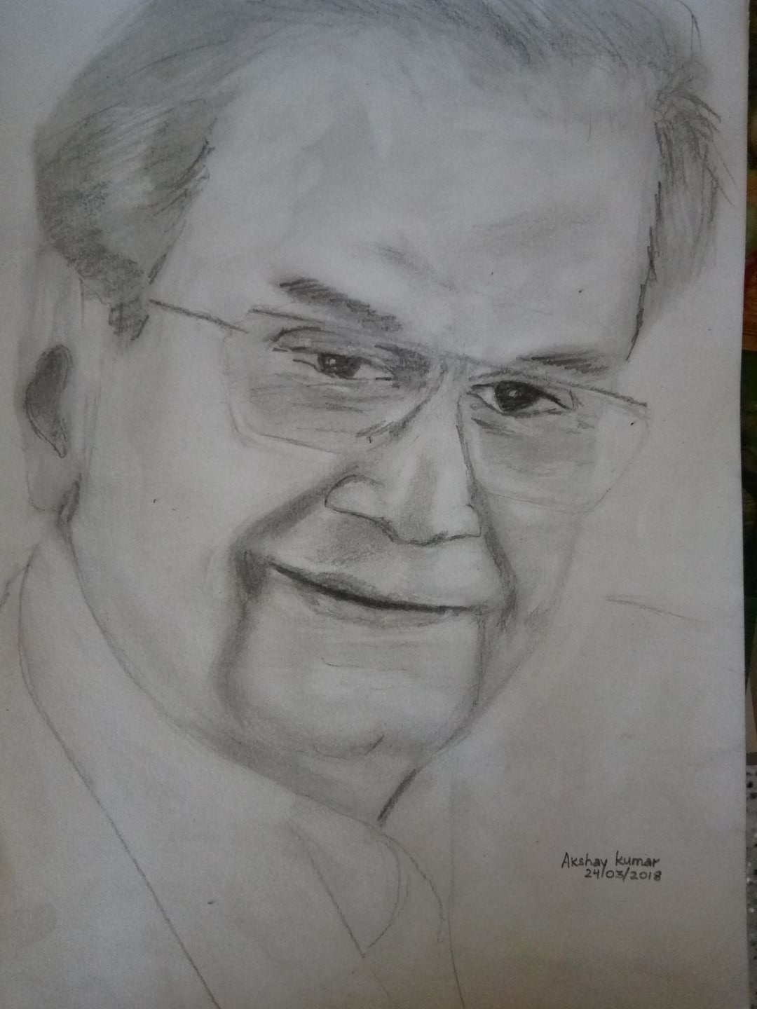 AKSHAY KUMAR: Famous Bhumihar Brahmin Celebrity Drawing by Artist ...