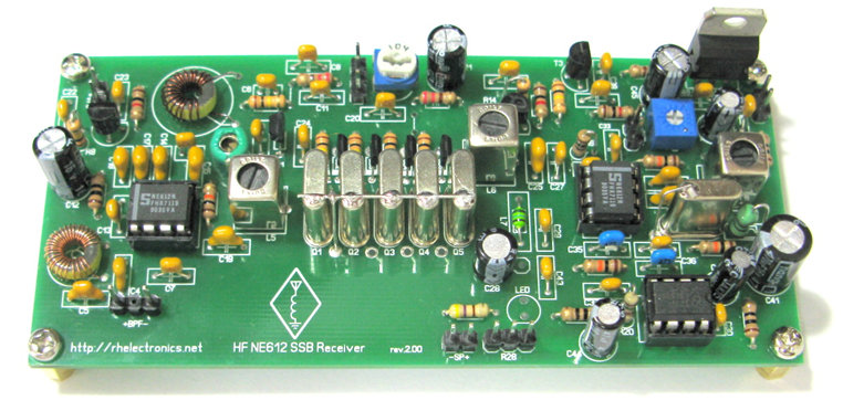 DIY Electronics: DIY HF SSB Receiver 20M with AD9850 DDS tune option ...