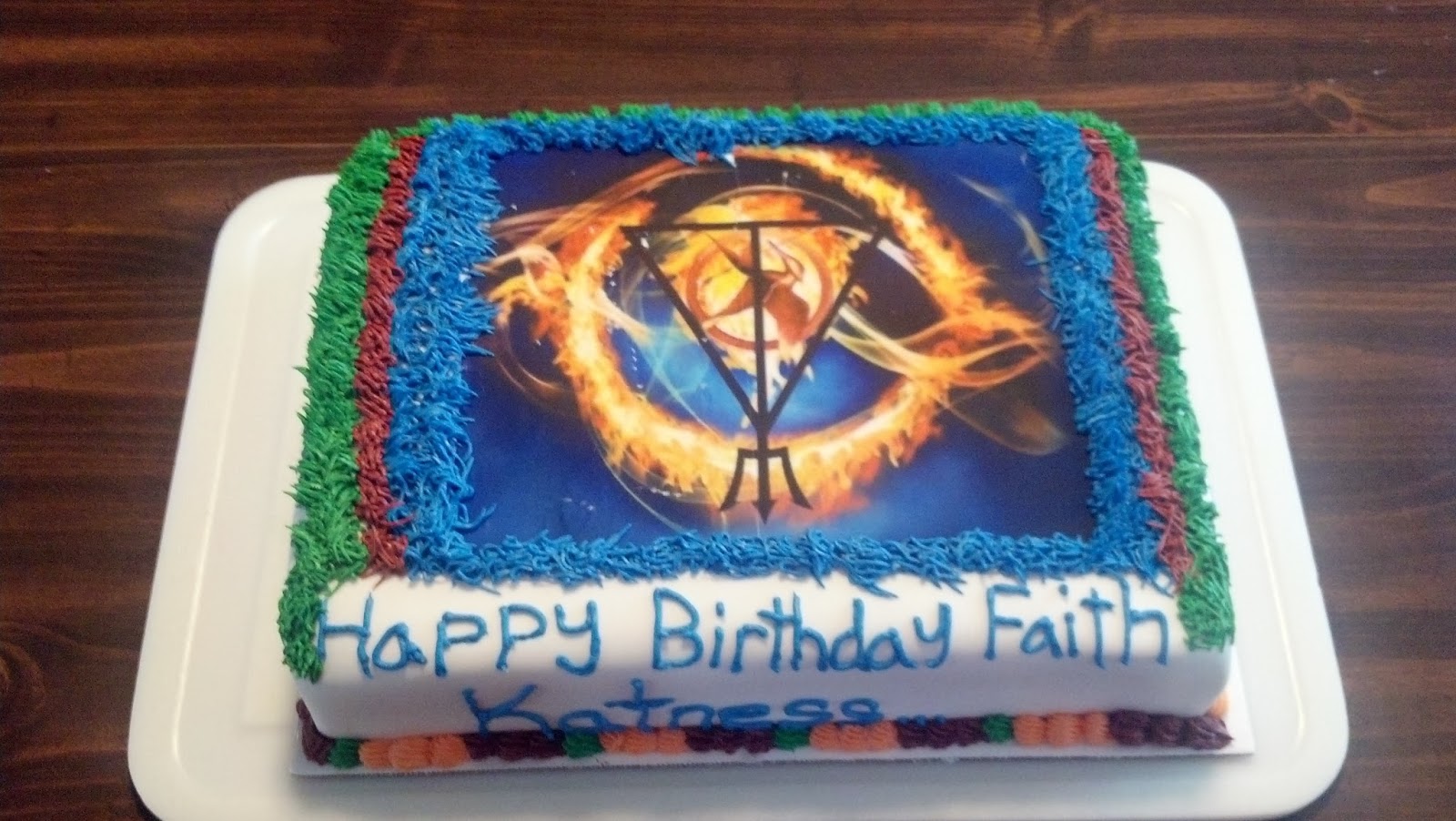 Jolley Family: SURPRISE CAKE FOR FAITH