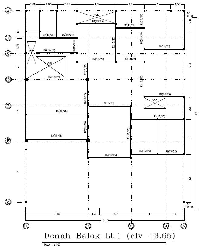 JASA GAMBAR DESAIN 2D 3D MURAH BERPENGALAMAN: Jasa Gambar Denah Balok ...