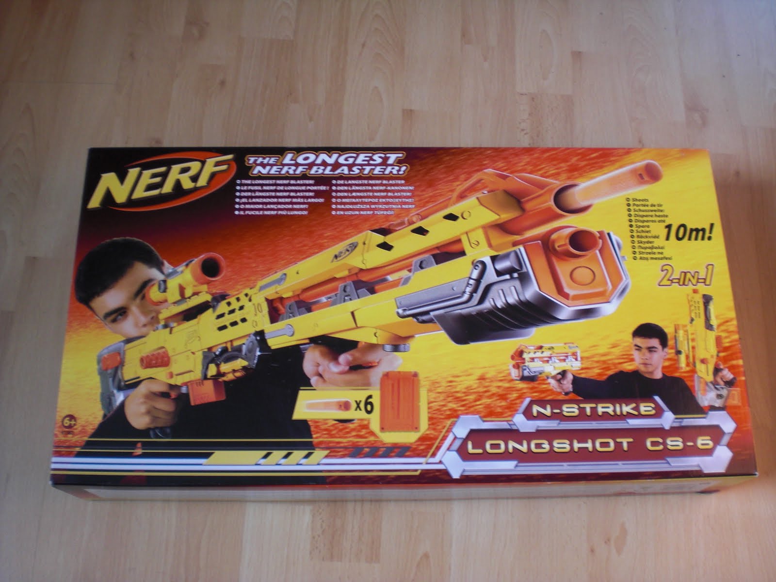 Dartblaster-World: Nerf - Longshot CS-6