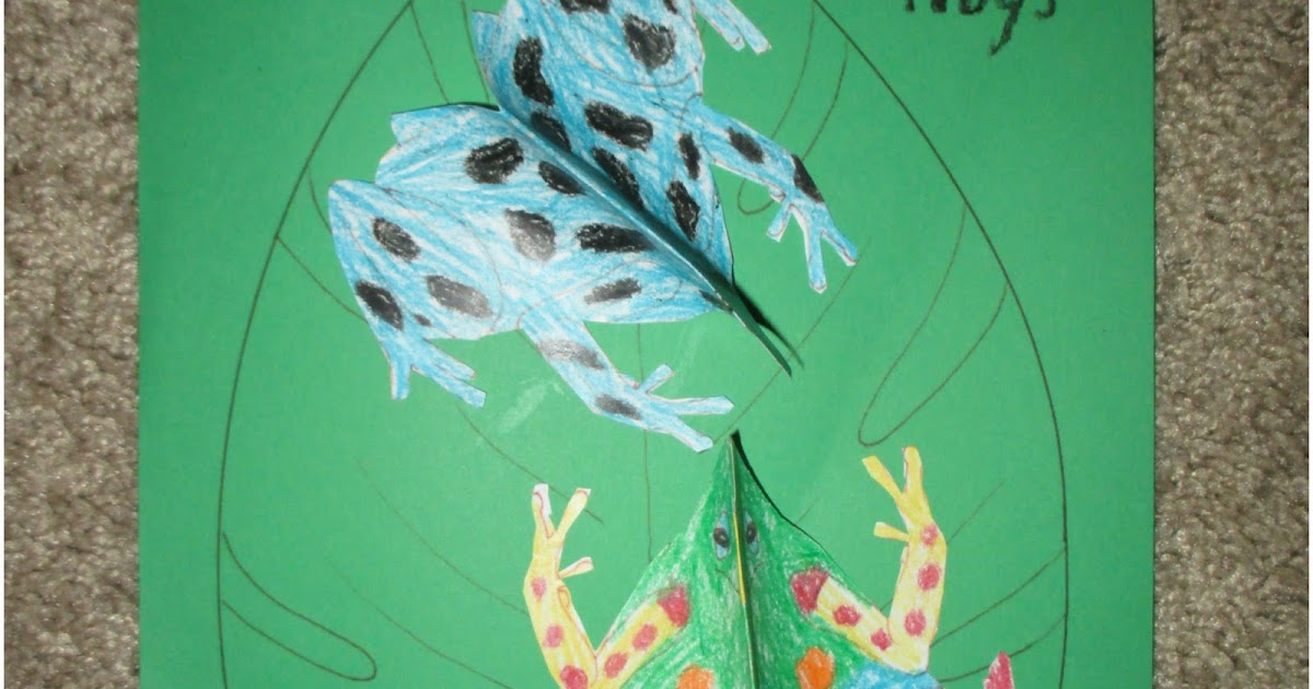 A Learning Journey: Poison Dart Frog Featured Craft