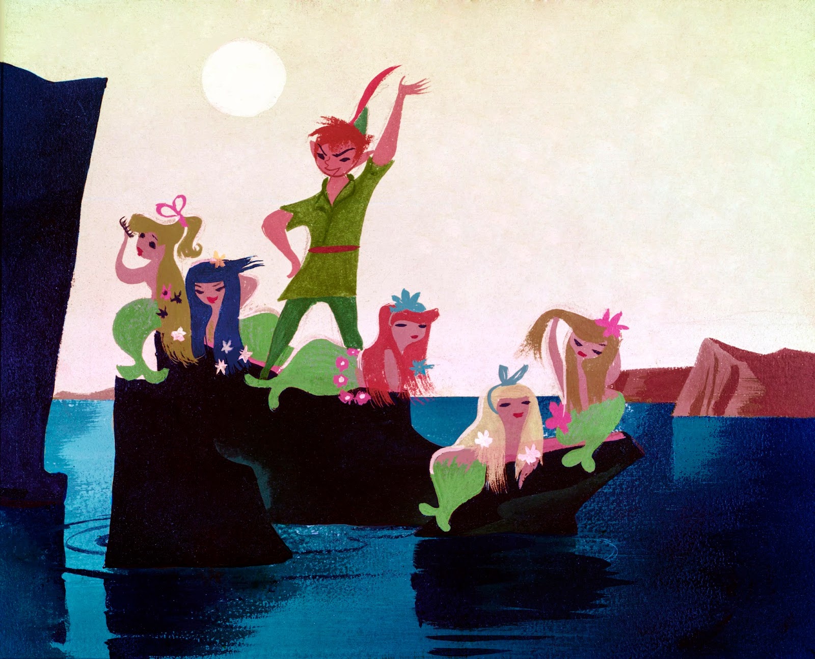 Peter Pan 1953 Mermaids