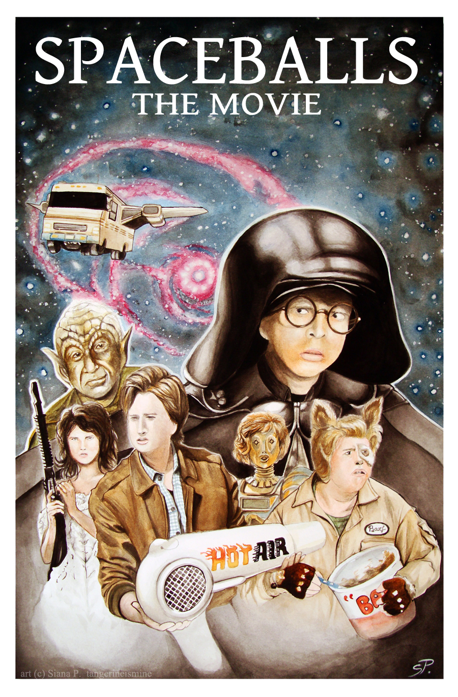 Cine....y lo que surja: Spaceballs (La loca historia de las galaxias)