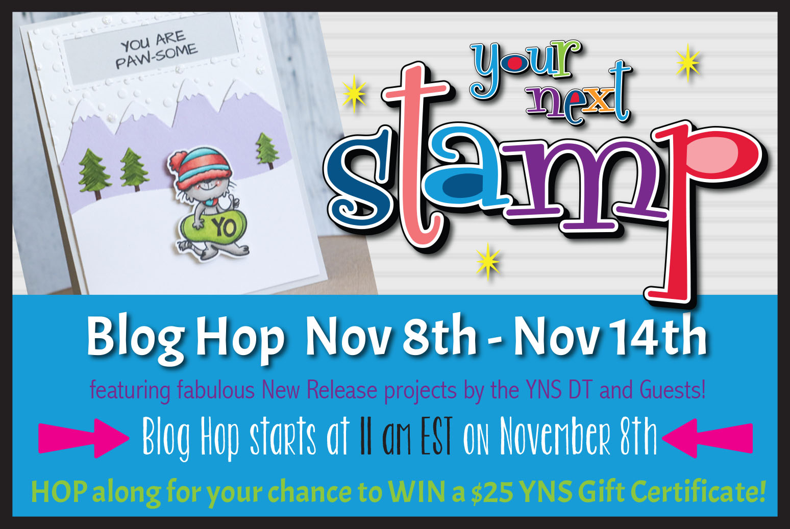 The Last Minute Crafter: Your Next Stamp November 2018 New Release Blog Hop