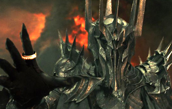 King in Yellow: Lord of the Rings Helm collection - Sauron