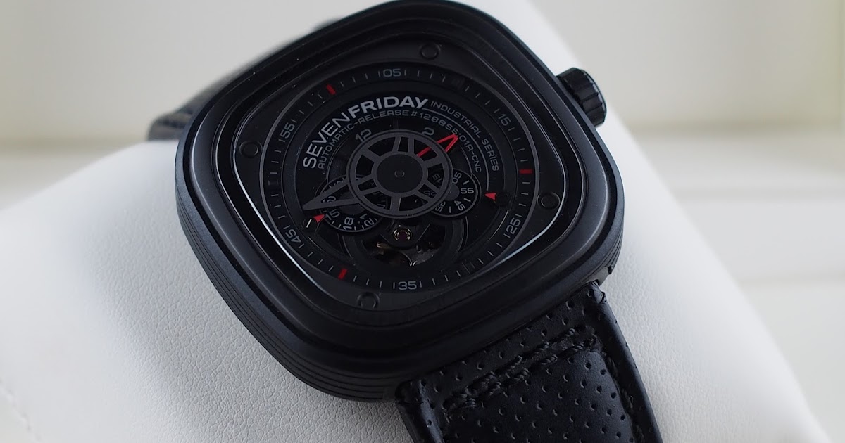 (SOLD) SEVENFRIDAY P3-01 BLACK PVD AUTOMATIC ~ Jual Beli Jam Tangan ...