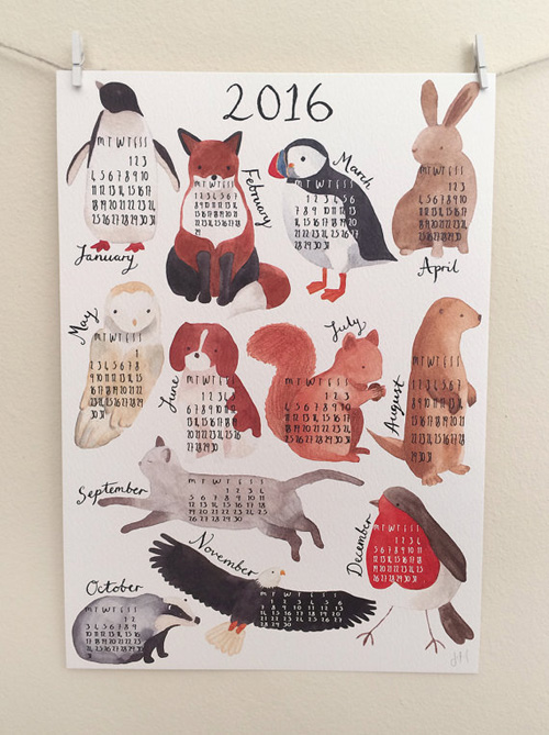 My Owl Barn: 2016 Calendar Round-Up Part-II