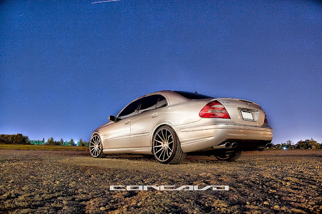 Mercedes-Benz W211 E55 AMG on Concavo CW-12 | BENZTUNING
