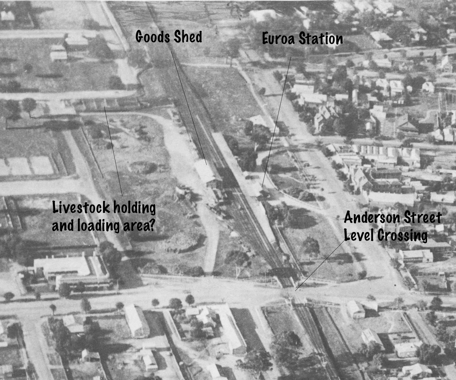 Euroa- Australian N Scale: Euroa - Research Photos