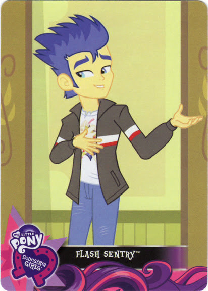 My Little Pony Flash Sentry Equestrian Friends Trading Card | MLP Merch