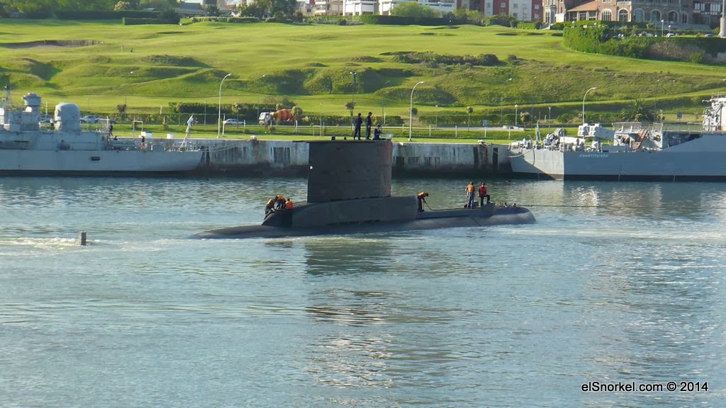 Submarino ARA Salta realizó las pruebas de inmersión con éxito | www ...