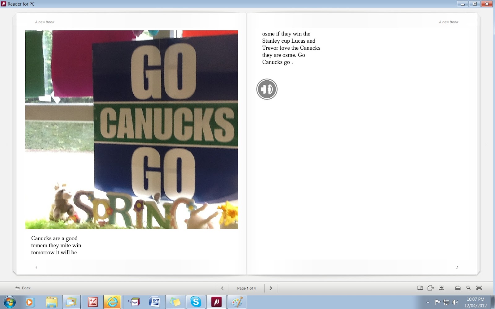 Randerson Ridge Library: Grade 1's Explore math and literacy with iPads