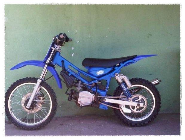Gambar Motor Modifikasi: Gambar Motor Poswan Menjadi Trail
