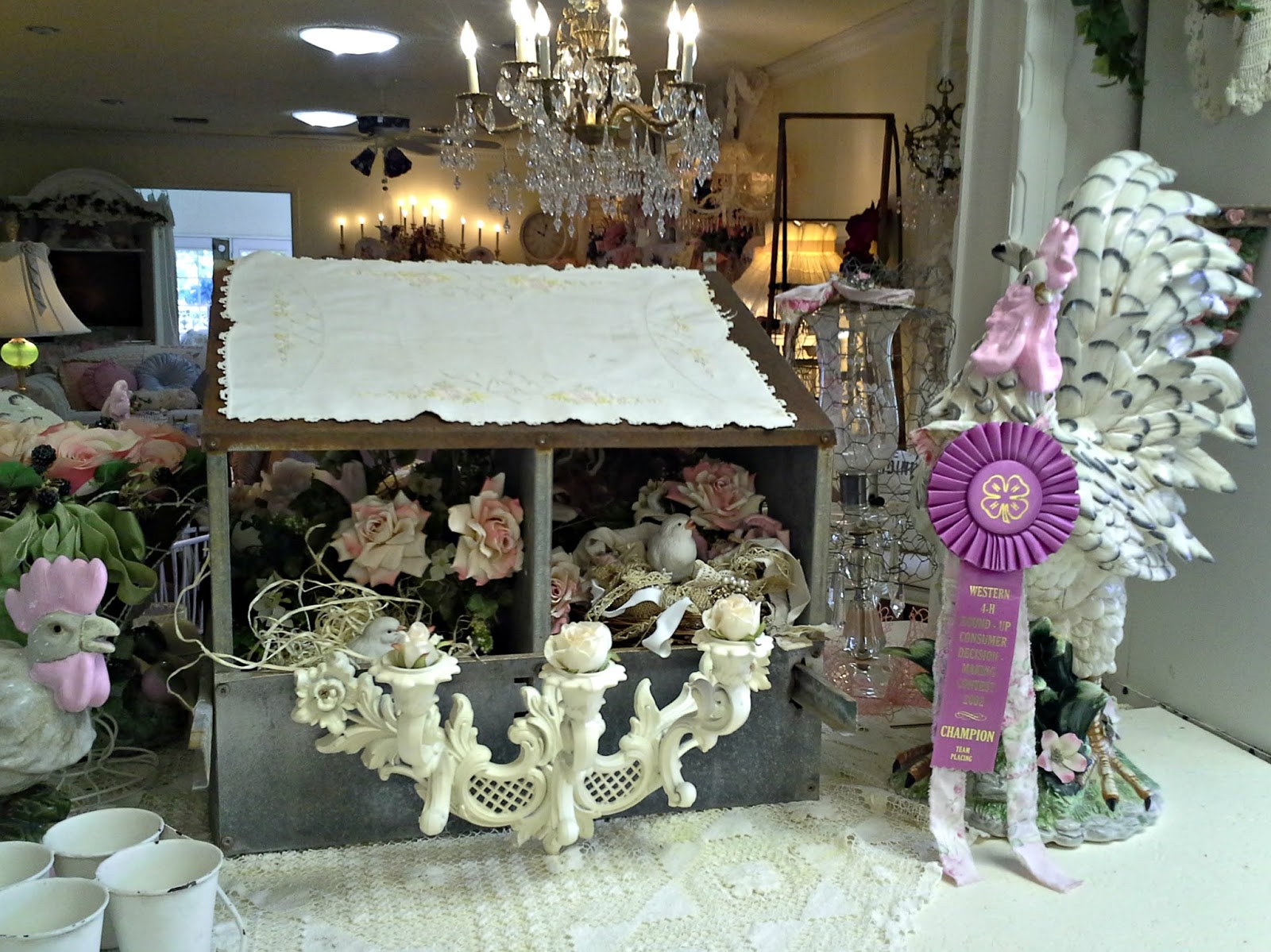 Penny's Vintage Home: Decorating with Vintage State Fair Ribbons