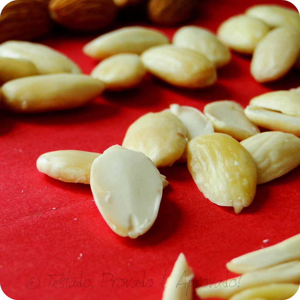 Testado, Provado e Aprovado!: ALMONDS (blanched, halved, slivered, sliced)