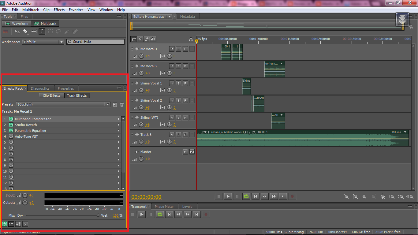 Tutorial Basic Adobe Audition : Reverb dan Multiband-Compressor | PINTU HEBAT