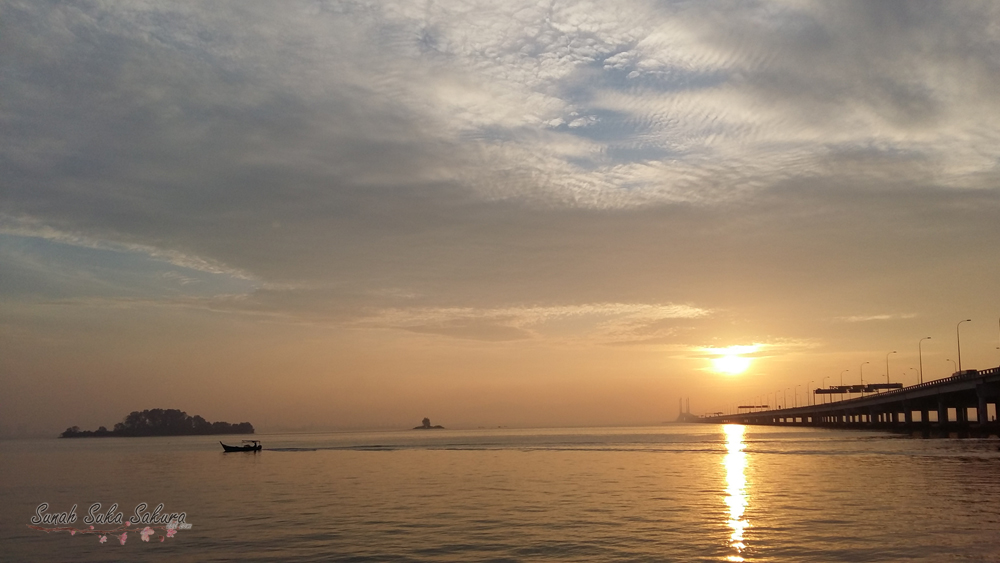 Sunrise View di Jambatan Pulau Pinang
