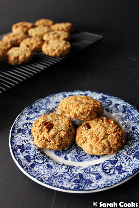 Sarah Cooks: Nutty Millet Breakfast Biscuits