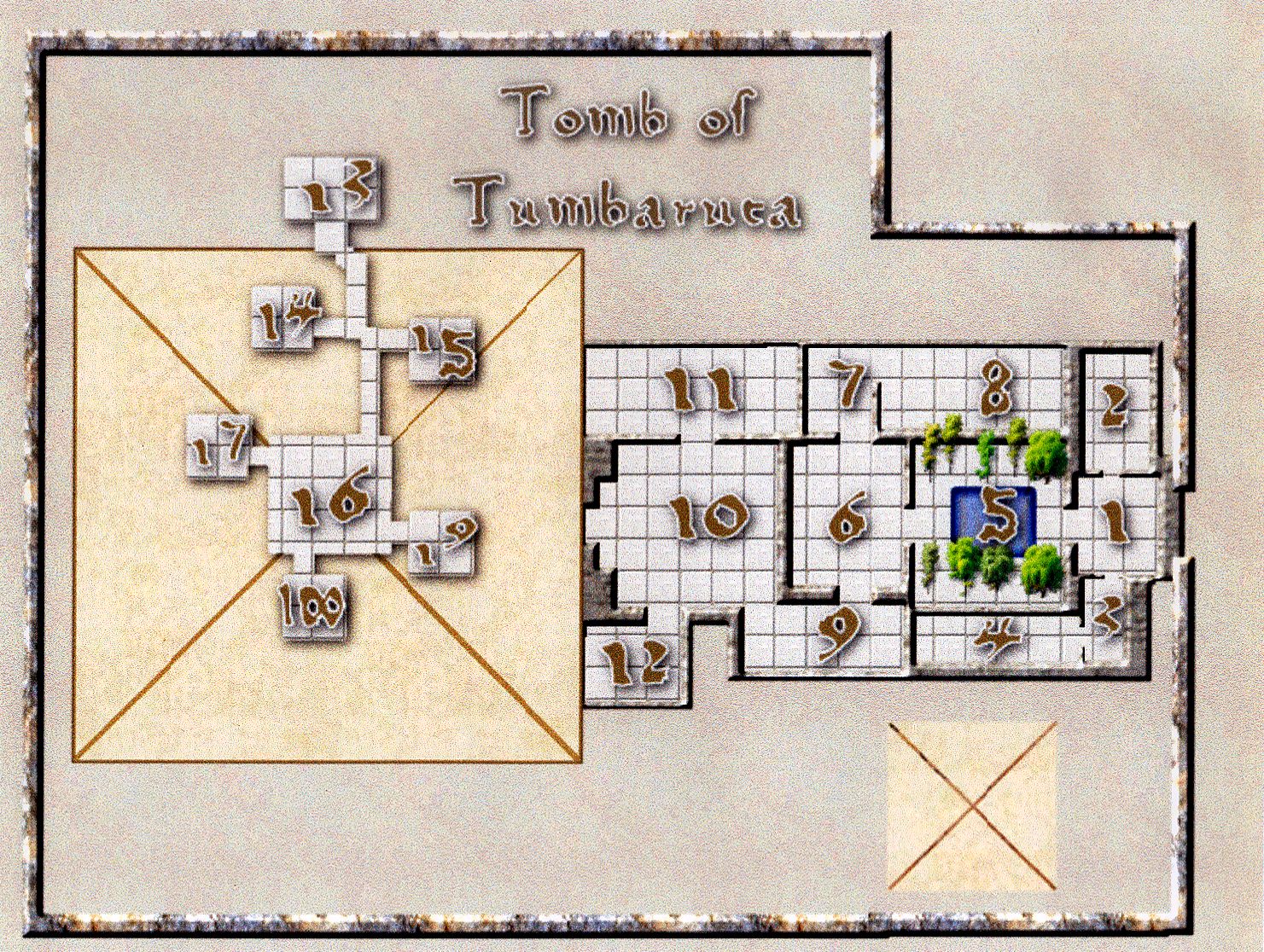 DND Maps: Tomb of Tumbaruta