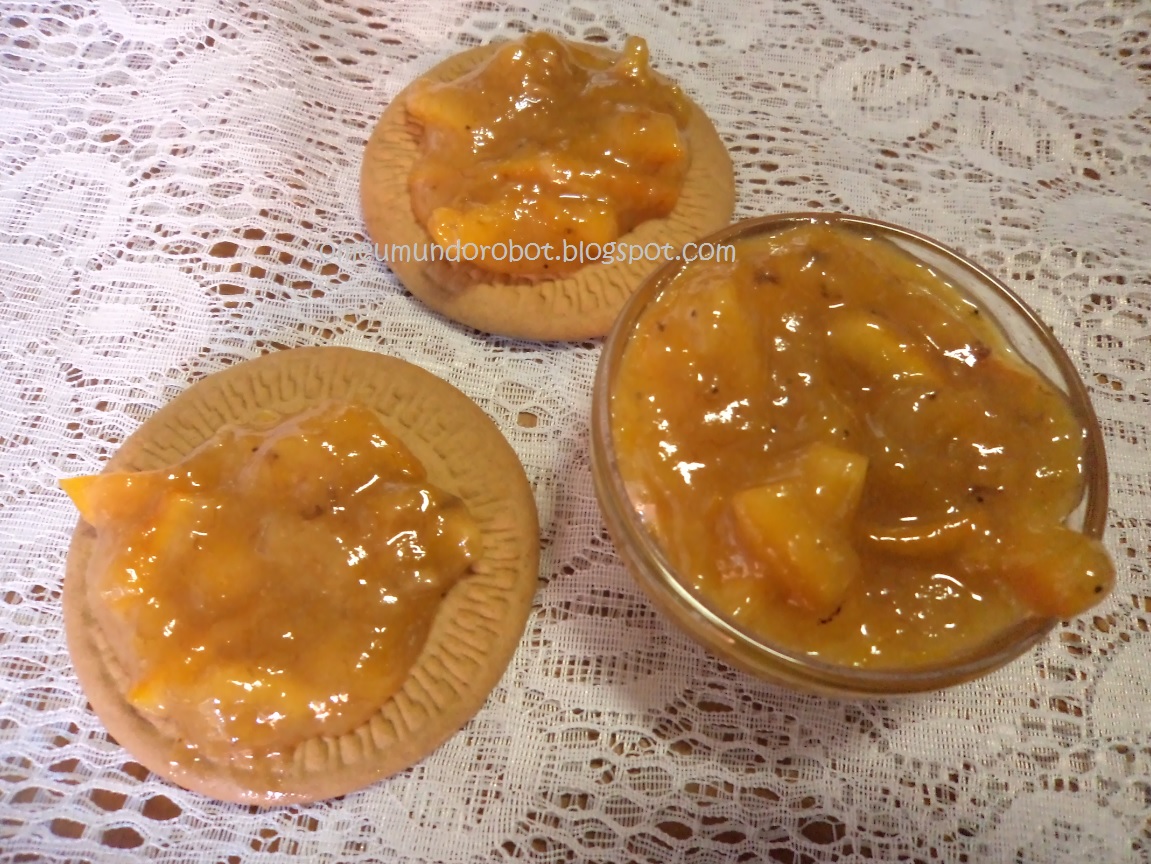 Bimby - Compota de banana e laranja