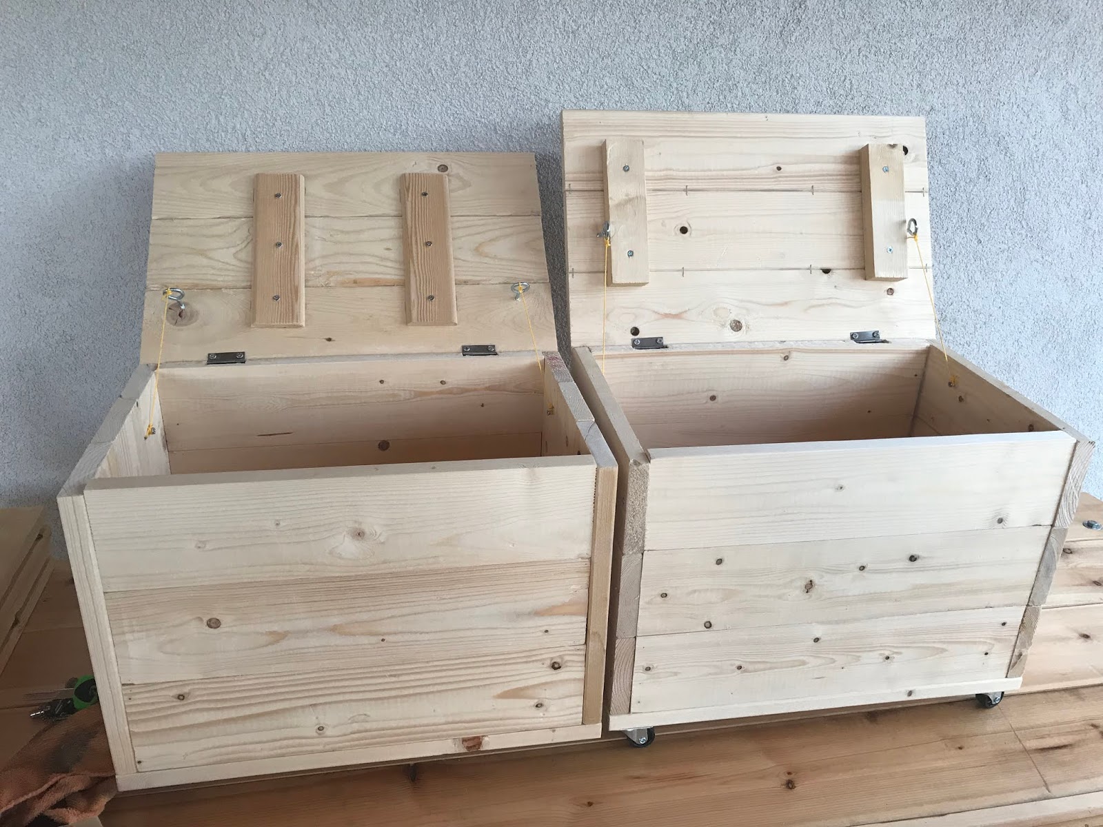 Ξύλινες κατασκευές - DIY: Ξύλινα κουτιά αποθήκευσης