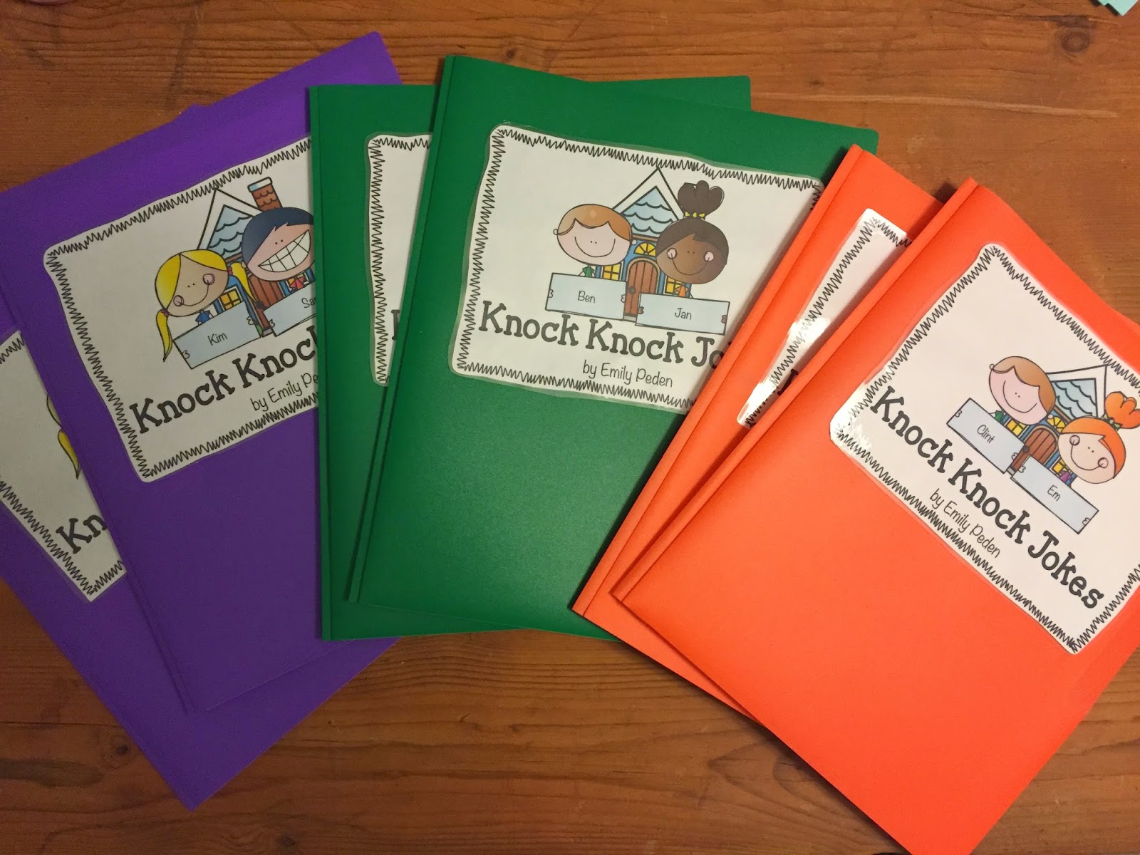 A Neighborhood Kindergarten : Knock Knock Joke Partner Plays and ...