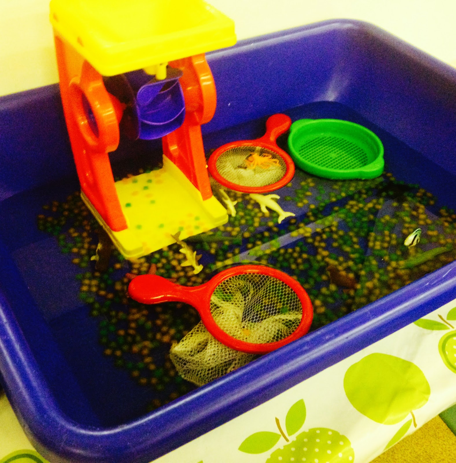 Learning and Exploring Through Play: Exploring Weather Through Sensory Play