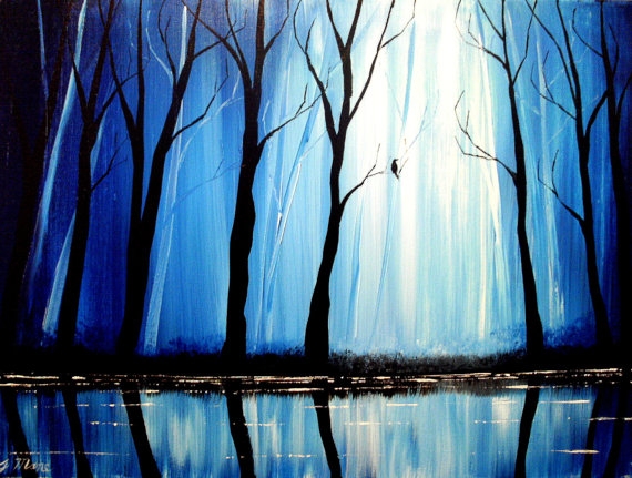 Design Stack: A Blog about Art, Design and Architecture: Blue Paintings ...