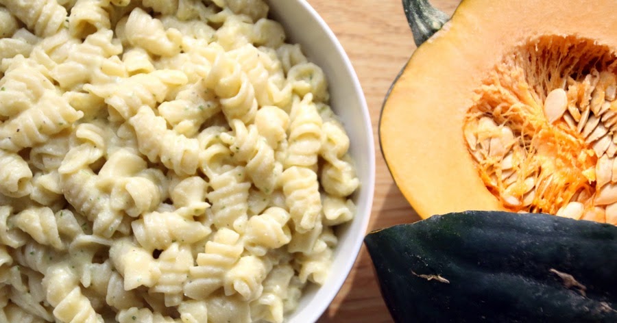 Acorn Alfredo Pasta: Best Use of Acorn Squash So Far! | PractiGanic ...