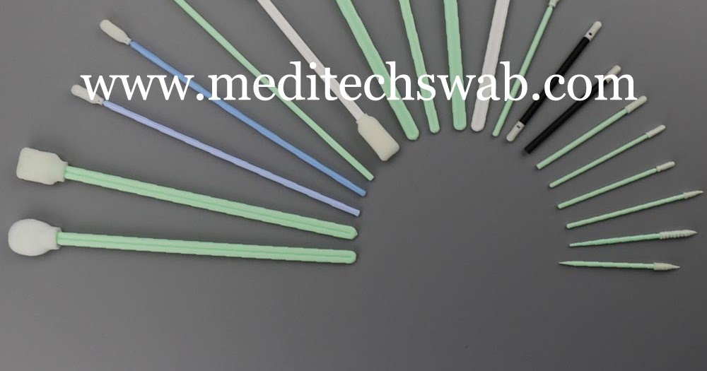 Cleanroom Foam Swabs, ESD Foam Swab, Industrial Foam Swabs - Meditech
