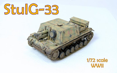 Gulumik Military Models: StuIG-33 1/72 Military Wheels - Gallery