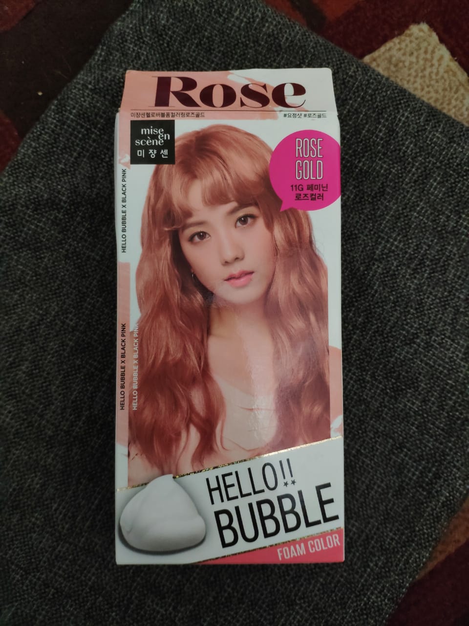 HELLO BUBBLE BLACK PINK EDITION REVIEW: Pewarna rambut Korea dengan ...